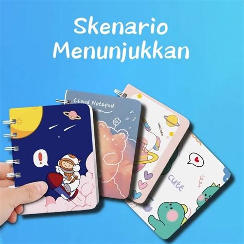 Jual Notebook A7 Buku Kecil Catatan Scrapbook Mini Buku Notes Kecil Alat Tulis Shopee Indonesia