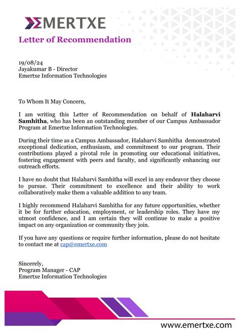 Halaharvi Samhitha On Linkedin Also I Have Received The Letter Of