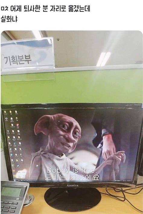 퇴사한 사람의 컴퓨터 인스티즈 Instiz 이슈 카테고리