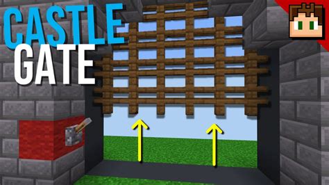 The Simple Castle Gate [minecraft Bedrock 1 21] Tutorial Youtube