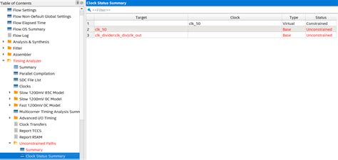 Solved Unconstrained Base Clock In State Machine Design Intel Community