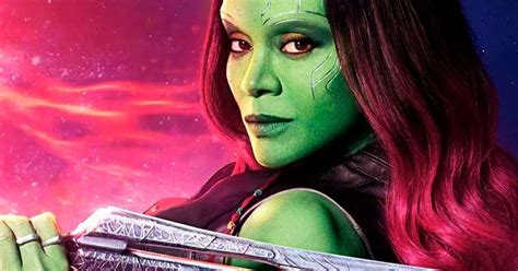 Guardiões da Galáxia Arte conceitual mostra visual original de Gamora