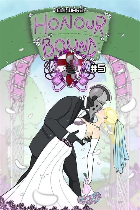 Robot And Blonde Ponytail Girl Valentines Wedding By Oliwardcomics On