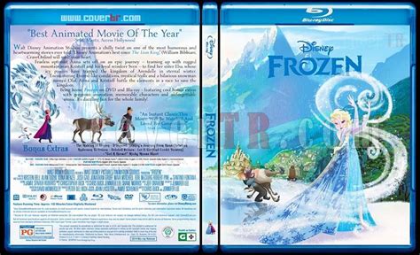 Frozen Custom Bluray Cover English 2013 CoverTR