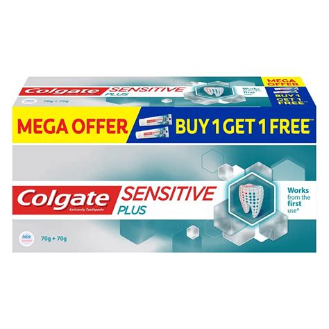 Colgate Sensitive Plus Toothpaste Stf9 With Pro Argin Formula For