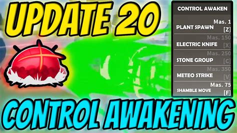Control Rework Blox Fruits Update 20 Tất Tần Tật Về Những Cải Tiến Và