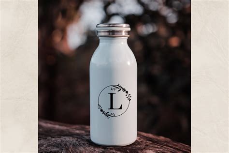 Monogram Svg Alphabet Fancy Monogram Font Alphabet Monogram Cut File Circular Floral Monogram