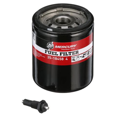 Mercury 18458t3 Water Separating Fuel Filter With Black Sensor For 1995