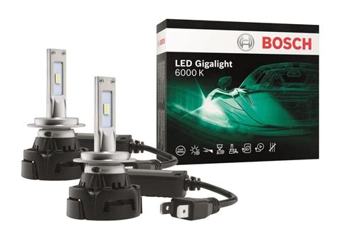 Купить Лампа LED H7 Gigalight 12V 30W 6000K (2 шт.) 1 987 301 557 BOSCH ...