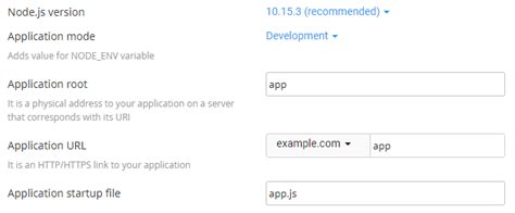 Cpanel Nodejs Cmlikos
