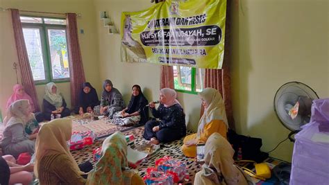 Hj Syarifah Rugayah Serap Aspirasi Di Lima Kecamatan Kabupaten Banjar