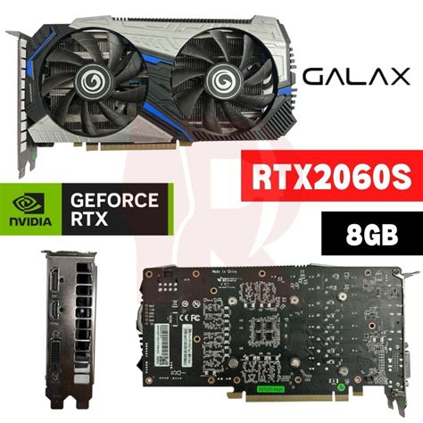 Ready Stock Galax Geforce Rtx 2060 Super 8g Oc Gaming Gpu Desktop Pc