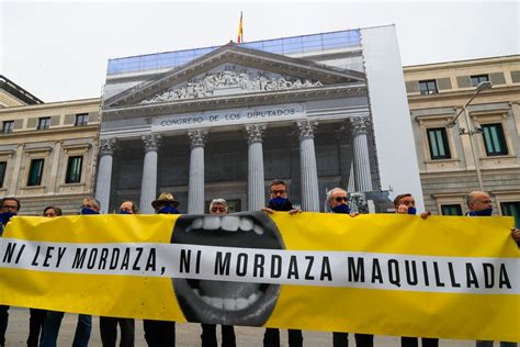 La Reforma De La ‘ley Mordaza Se Encamina Al Fracaso Tras La Negativa