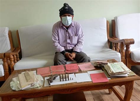 जनकपुरमा मिटरब्याजी साहको घरमा प्रहरीको छापा पेस्तोल र गोलीसहित पक्राउ