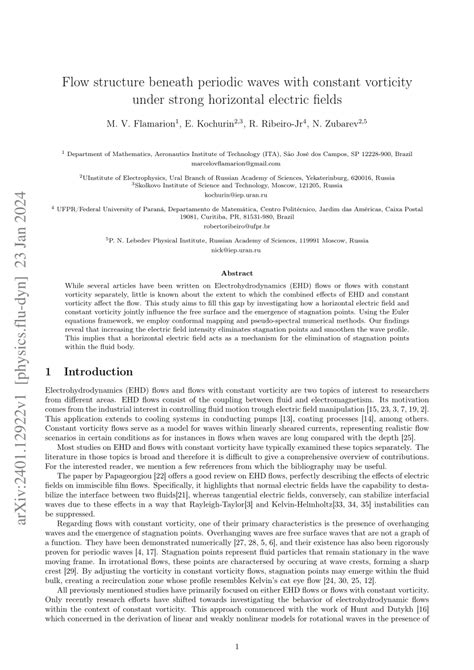 Pdf Flow Structure Beneath Periodic Waves With Constant Vorticity