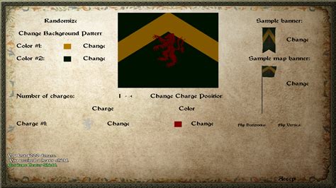 Custom Banner For Player Image Calradia 1417 Mod For Mount Blade