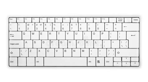 Teclado De Computador Moderno Imagem De Stock Imagem De Sinal