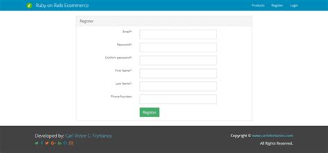 Ruby On Rails E Commerce Carlo Fontanos