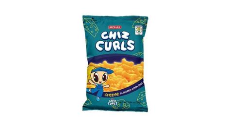 Jack N Jill Chiz Curls Cheese Flavored Corn Snacks 55g Delivery In The