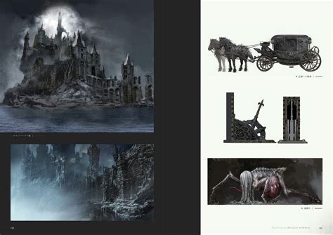 Bloodborne Concept Art Forsaken Cainhurst Castle Concept Art