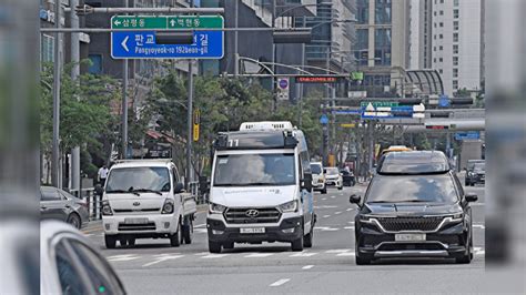 현대차 자율주행 버스 판교 달린다
