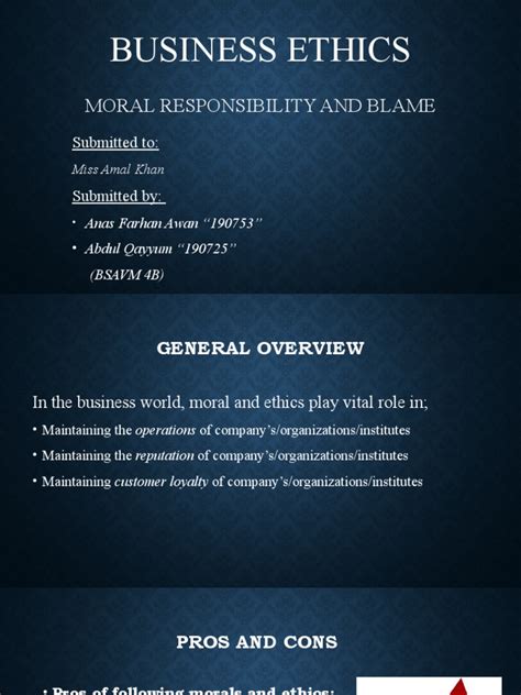 Business Ethics Final Project Pdf Food And Drink