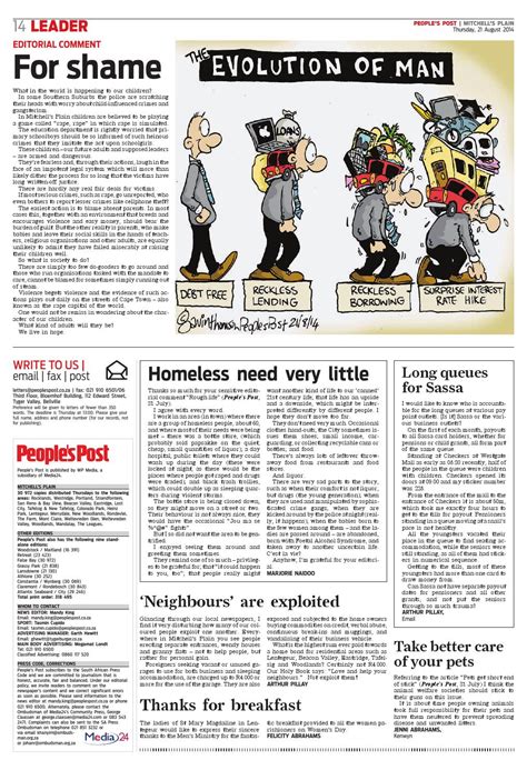Peoples Post Mitchells Plain 21 Aug 2014 By Peoples Post Issuu