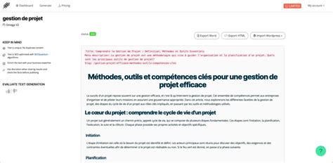 10 générateurs de texte performants par intelligence artificielle - Neocamino