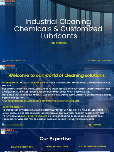 Om Engineers Profile Pdf Lubricant Rust