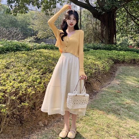 당일발송베이지m 프렌치 메쉬 A라인 하이웨이스트 미디 스커트 치마 3color 캐주얼룩데일리룩데이트룩여행룩