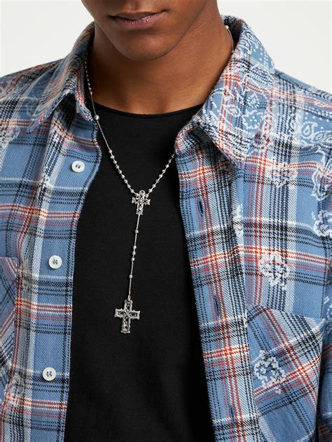 Emanuele Bicocchi Rosary Long Necklace Emanuele Bicocchi