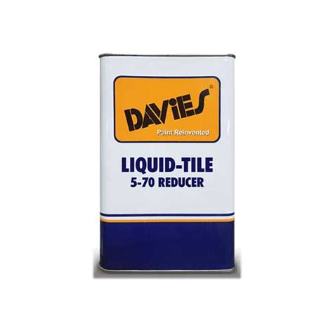 Davies Liquid Tile Reducer Solvent For Liquid Tile Coatings 4l