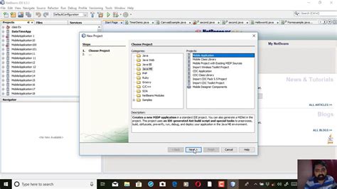 Netbeans Ide 651 Mobile Application Projects Live On 07082019