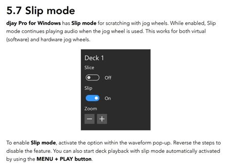 Slip Mode On Windows Questions Algoriddim Community Forums