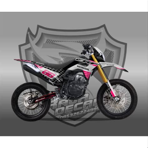 Jual Sticker Crf 150 L Full Body Supermoto Stiker Dekal Honda Crf 150