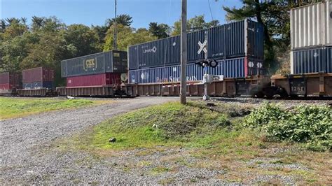 Csx River Line 4k Hd Csx I157 Youtube