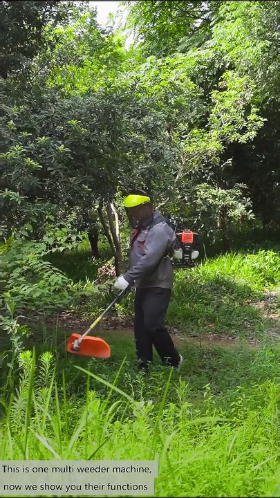 Hot Sale Backpack Grass Trimmer 52cc Multifunction Brush Cutter