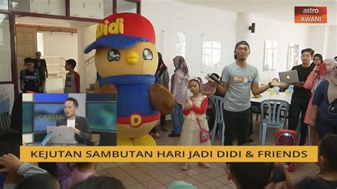 Cerita Sebalik Berita Kejutan Sambutan Hari Jadi Didi Friends YouTube