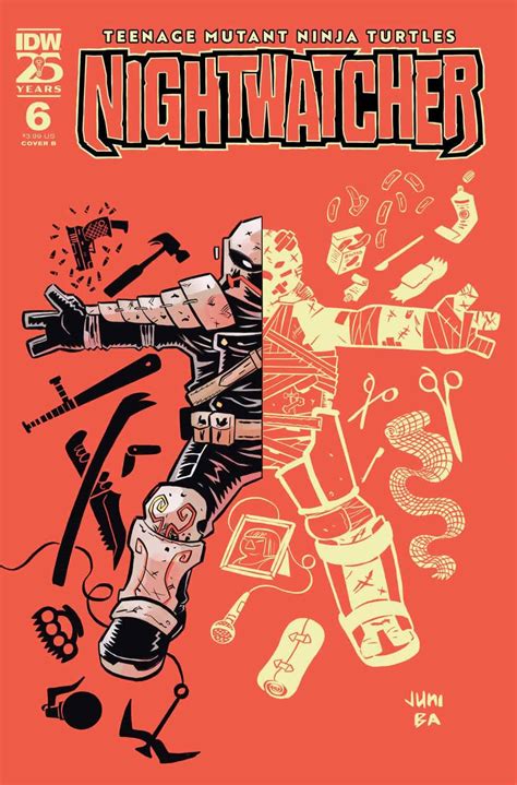 Tmnt Nightwatcher 06 Idw Tmnt A Collection
