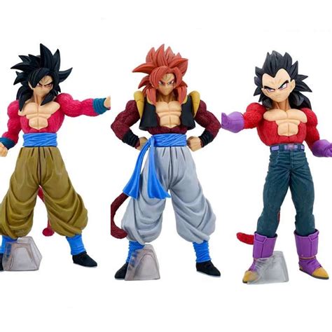 Dbz The Greatest Super Saiyan 4 Son Goku Gogeta Vegeta Collectible