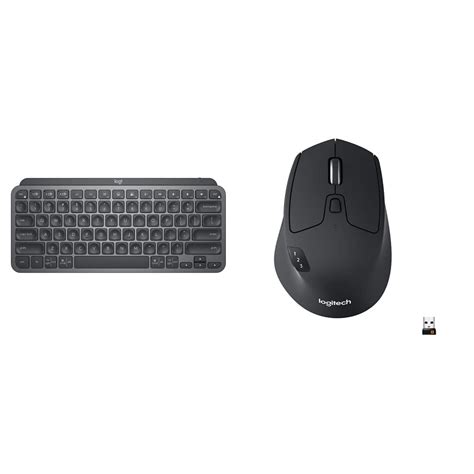 Buy Logitech Mx Keys Mini Minimalist Wireless Illuminated Keyboard And M720 Triathlon