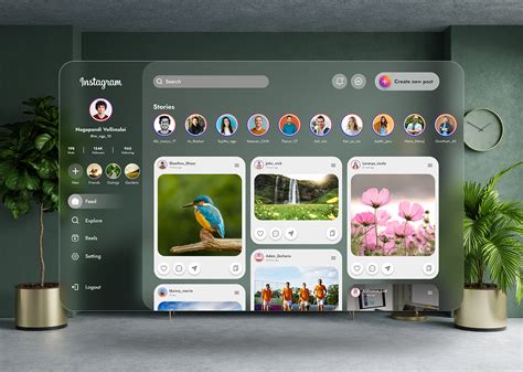 Instagram App Ui Redesign On Behance