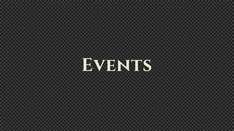 Winter Peaks Title Overlay Events Visual Revival