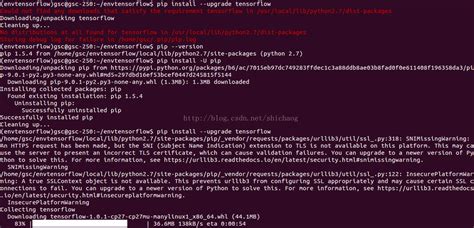 tensorflow安装 python shichaog的专栏 csdn博客