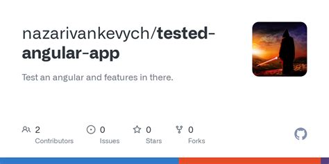 Github Nazarivankevych Tested Angular App Test An Angular And Features In There