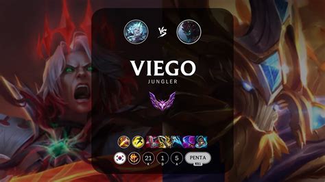 Viego Jungle Vs Maokai Kr Master Patch 134 Youtube