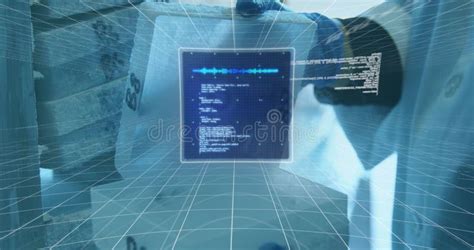Image Of Digital Interface Over Laboratory Stock Image Image Of