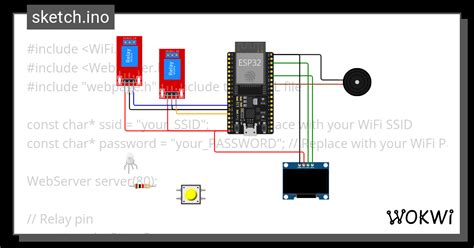 Relay Wokwi Esp32 Stm32 Arduino Simulator