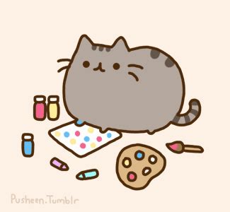 Pusheen The Cat Pusheen Art WiffleGif