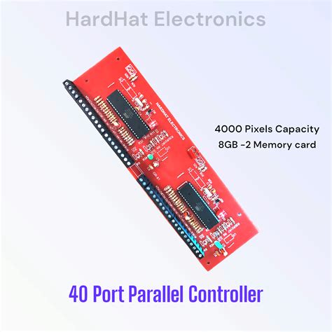 buy 40 port parallel controller hardhat electronics